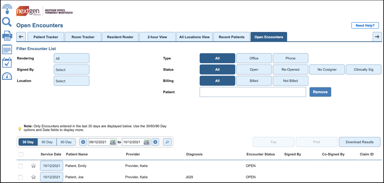 NextGen Office- Dashboard